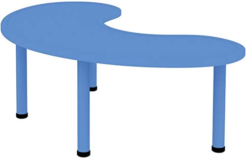 Little Fingers School Study Table Big Half Moon Table (Multicolor) - W ...